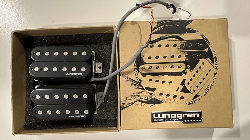 Lundgren Pickups M6 Set Humbucker Guitar Pickups, Neck & | Reverb