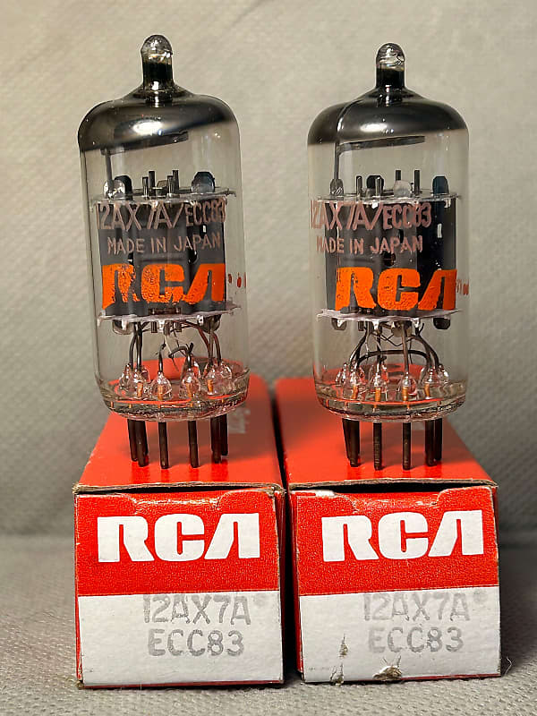 RCA 12AX7A/7025 1970-1989 Vintage 12AX7 Preamp Tubes Matching | Reverb