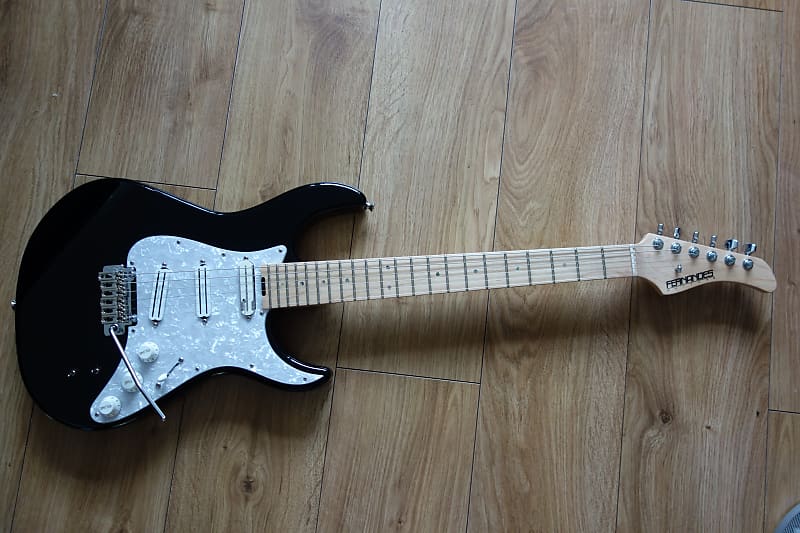 Fernandes Retrorocket Elite JP Sustainer Guitar inc Hard | Reverb UK