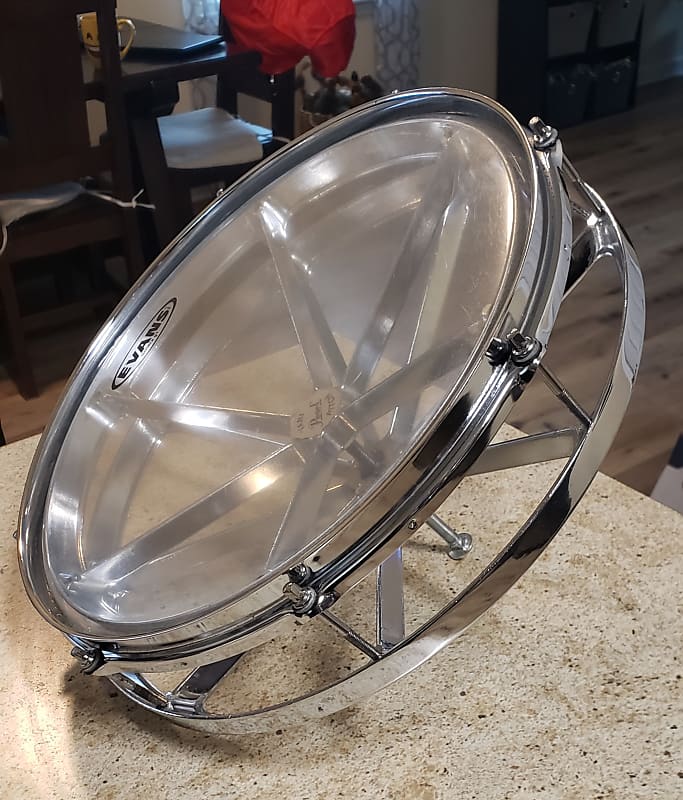 Pearl Vari-pitch 14 Roto Tom Chrome | Reverb