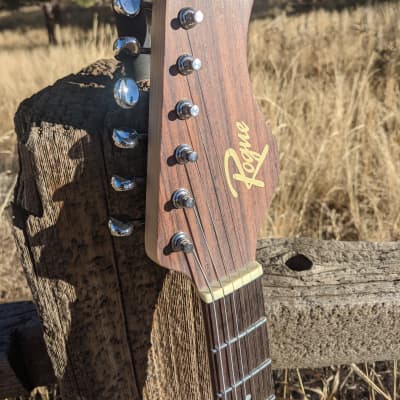 Rogue Sitar Electric Guitar Red Crackle Finish | Reverb