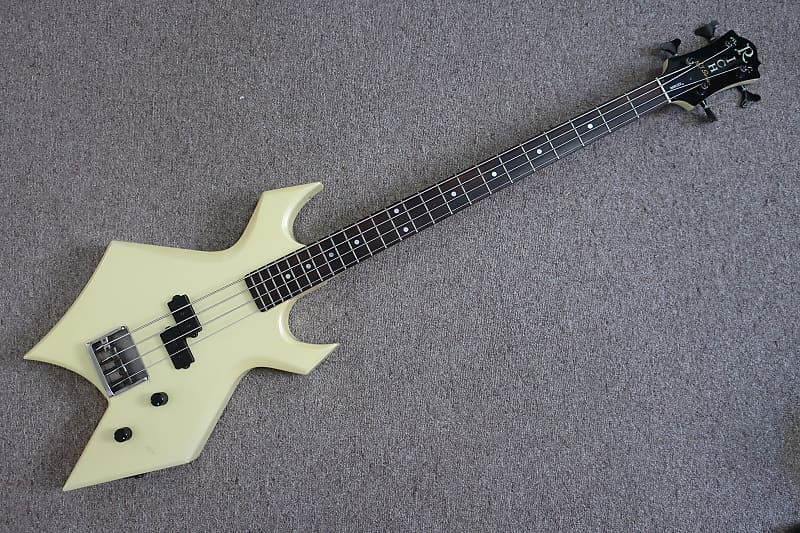 Vintage 1980s BC Rich B.C. Rich Warlock Bass NJ Series | Reverb