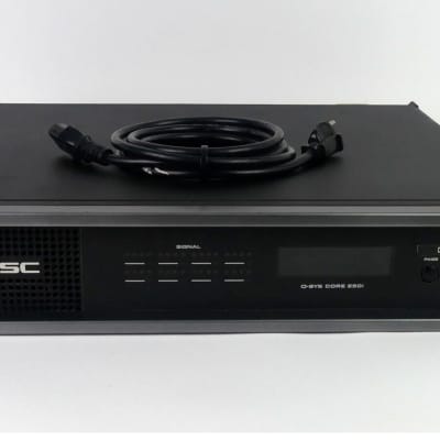 QSC Q-SYS Core 250i Core Processor with 4 I/O Cards | Reverb