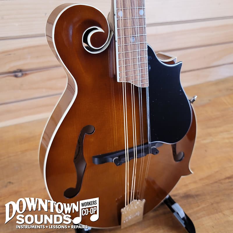 Kentucky KM-656 Std F-Style Mando w/Bag - Spr T, Map B,S,&N, | Reverb