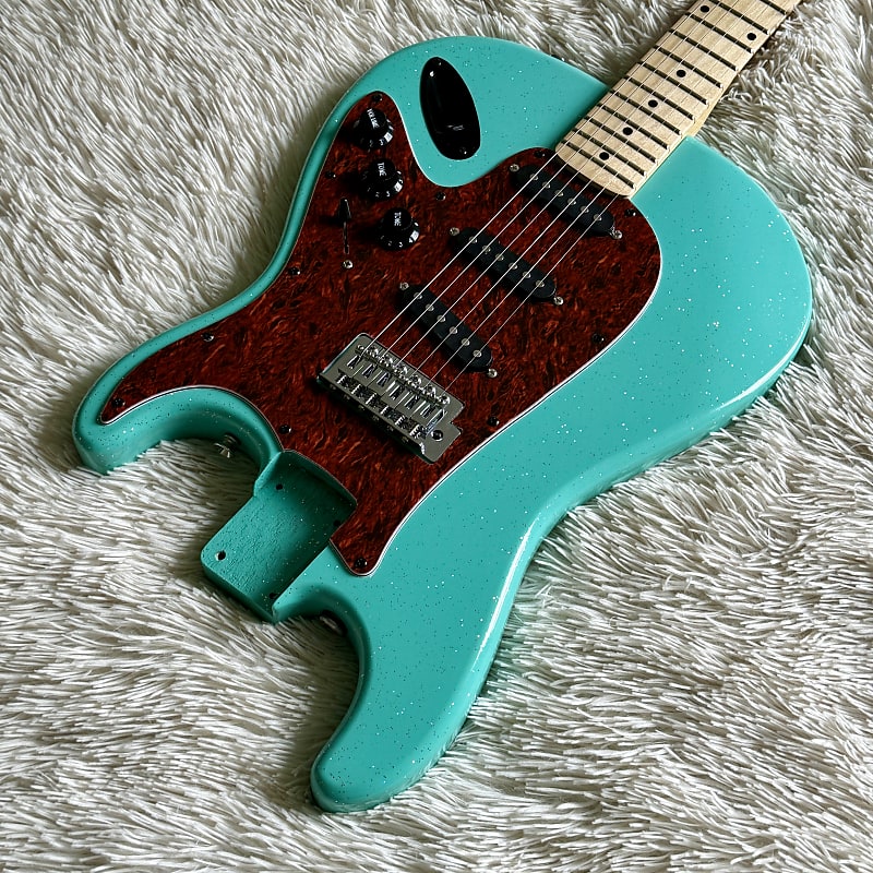 Flipped Upside Down Stratocaster Electric Guitar | Reverb
