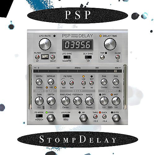 PSPAudioware PSP stompDelay Analog-Style Delay Plug-In | Reverb