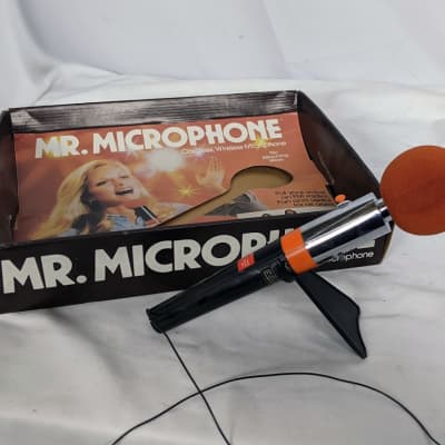 Vintage 1980 Mr. Microphone #1283 Ronco Wireless Mic in | Reverb