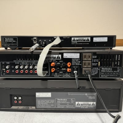 Technics SU-V75 HiFi Stereo System Amplifier RS-T24 Cassette | Reverb