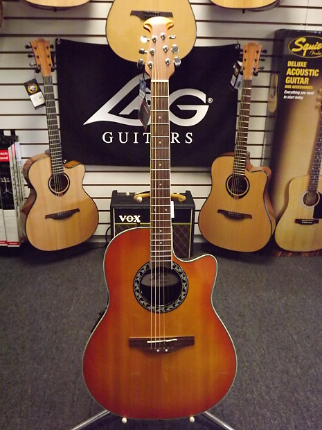 Ovation Applause Acoustic Electric Guitar | Reverb
