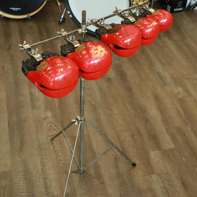 1920s-1930s Vintage Leedy/ Ludwig Temple Blocks (Trap Set) | Reverb