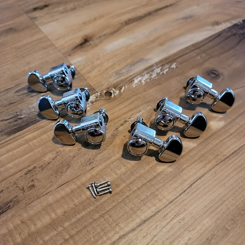 Grover Rotomatic Guitar Tuning Pegs 3x3 for Gibson Les Paul | Reverb