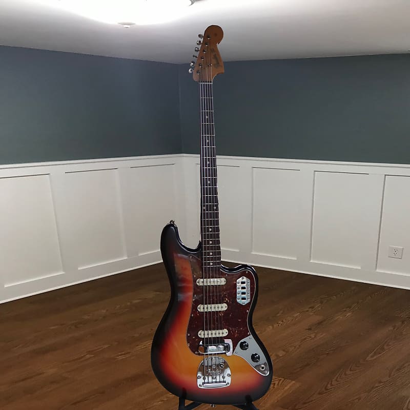 Fender Custom Shop Bass VI 2012 Sunburst | Reverb