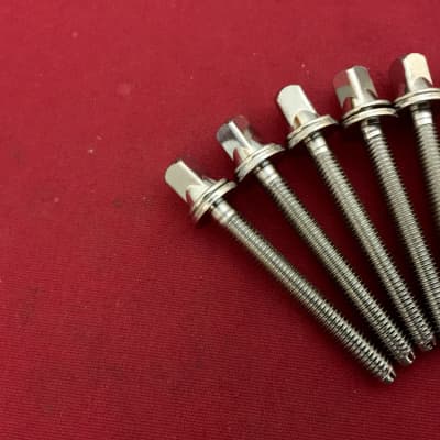 (12) DW 2” Tension Rods Chrome True Pitch TP30 Snare Drum | Reverb