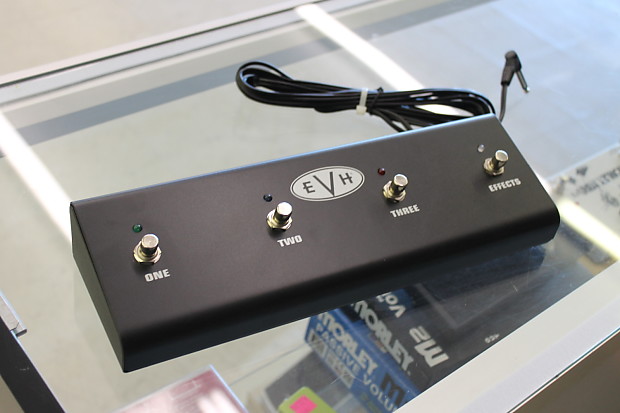 EVH 4-Button Footswitch Channel Switching 1/4" for EVH 5150 | Reverb