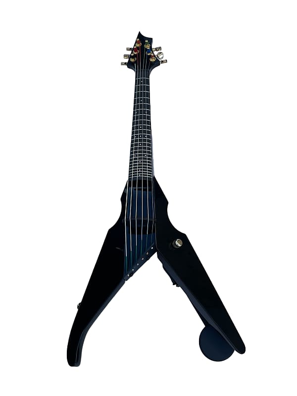 🎻 **Brand New 6-String Wood Violins Viper Custom - Black | Reverb