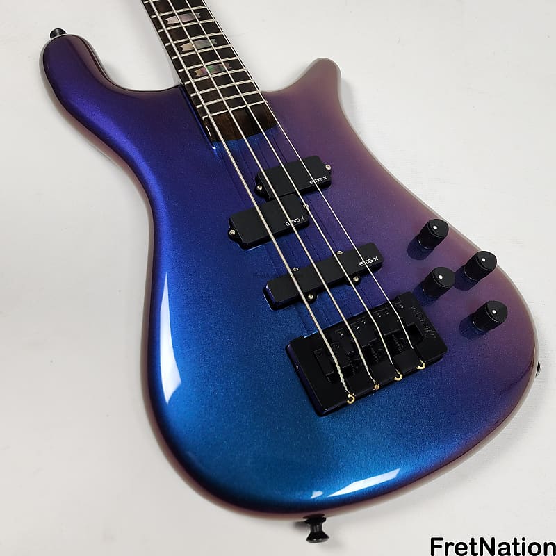Spector USA NS-2 4-String Bass 1.5" Blue-Purple Colorshift | Reverb