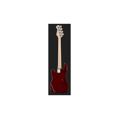 Harley Benton PJ-4 HTR Deluxe Series Hot Rod Trans Red | Reverb