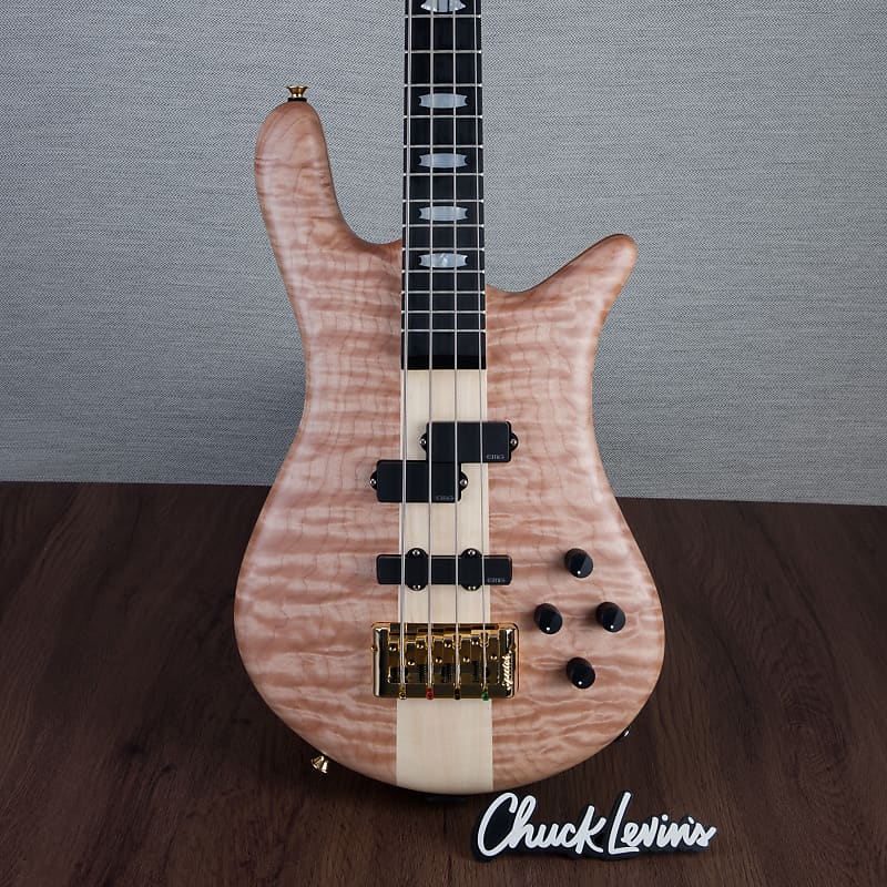 Spector Euro 4 LT Bass Guitar - Natural Matte - CHUCKSCLUSIVE | Reverb