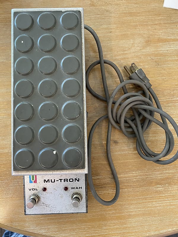 Mu-Tron Wah and Volume Pedal 1970's | Reverb