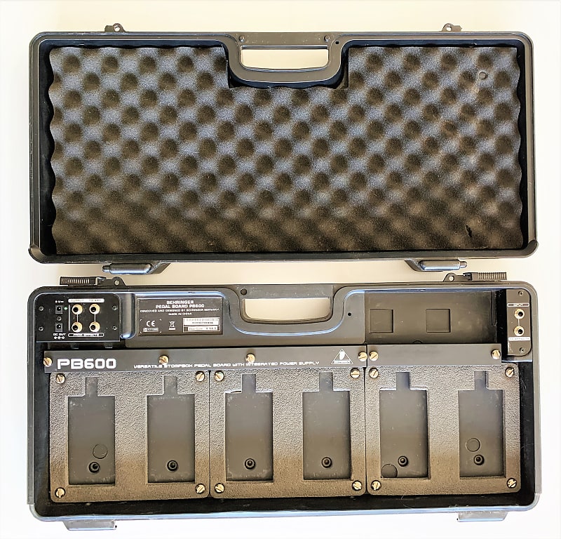 Effects Pedal Floor Board & Case Behringer PB600 | Reverb Australia