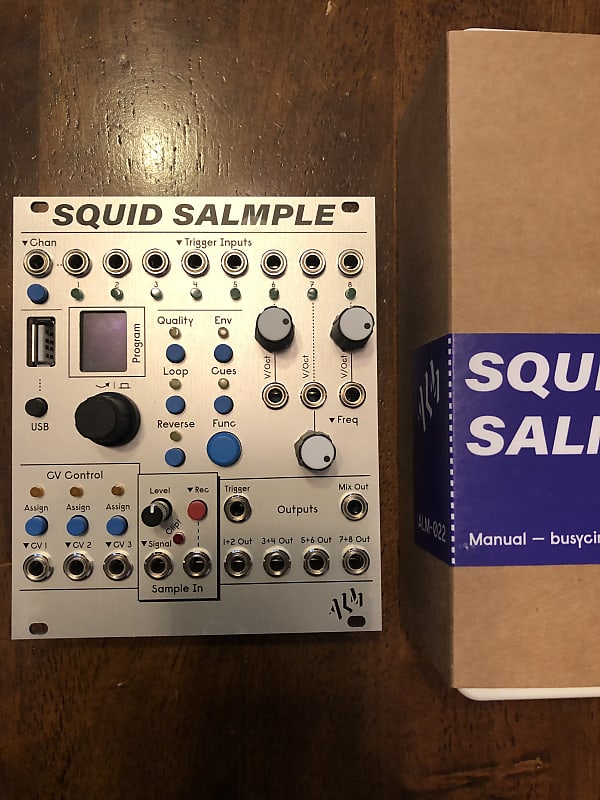 ALM/Busy Circuits Squid Salmple - Mint Sampler | Reverb UK
