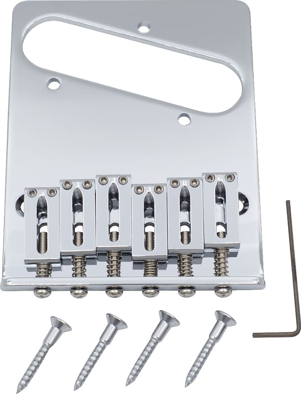 Bridge - Gotoh, Modern, for Telecaster - CHROME | Reverb
