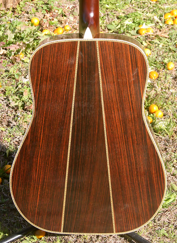 Yamaki 150 Solid Top and Solid Back D35 Japan Vintage Guitar | Reverb