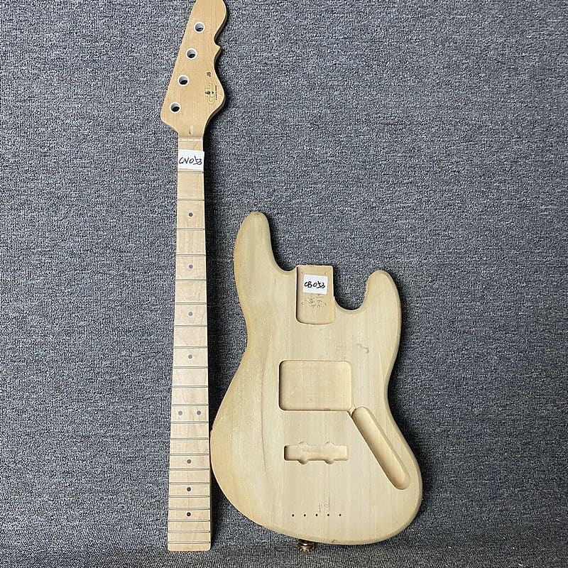 G&L Unfinished 4 String Jazz Bass Style Basswood Body with | Reverb
