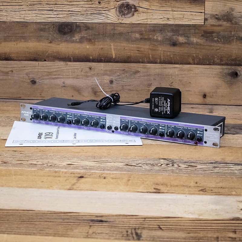 Aphex 109 Stereo Parametric Tube Equalizer | Reverb