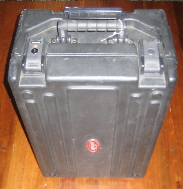 SKB 'Studio Flyer' 2U Rack Case with Wheels and Laptop | Reverb