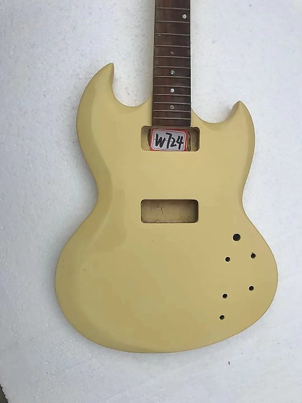Unknown SG Style Guitar Body with Neck P90s Pickups | Reverb Australia