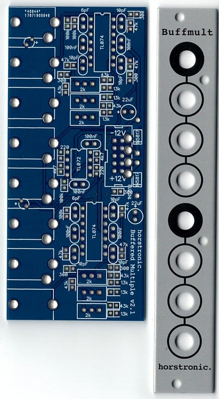 horstronic buffered multiple v2.1 | pcb+panel | Reverb