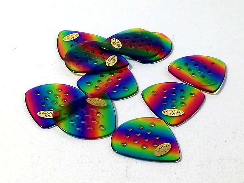 Pickboy Guitar Picks Pos-a-grip 1.50mm Heavy 10 Pack | Reverb