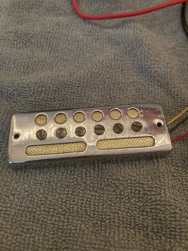 Vintage 1960's Teisco Gold Foil Pickup | Reverb Canada