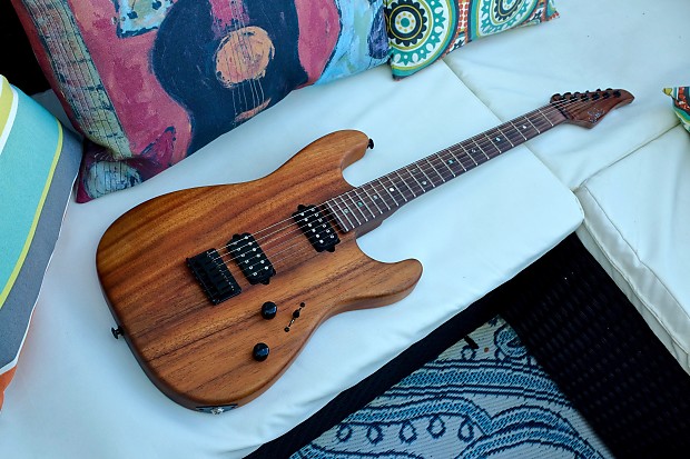 Suhr Koa Classic Custom w solid Pau Ferro neck | Reverb