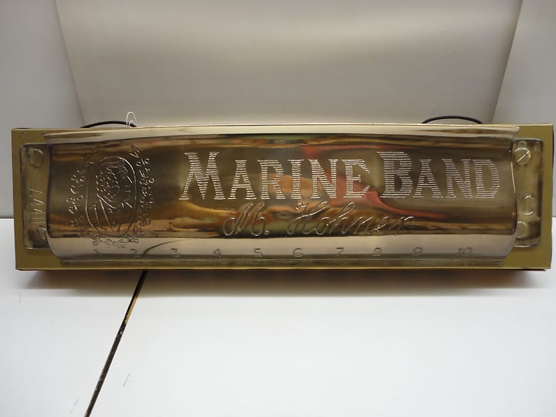 HOHNER Marine Band Vintage Harmonica Store Display | Reverb
