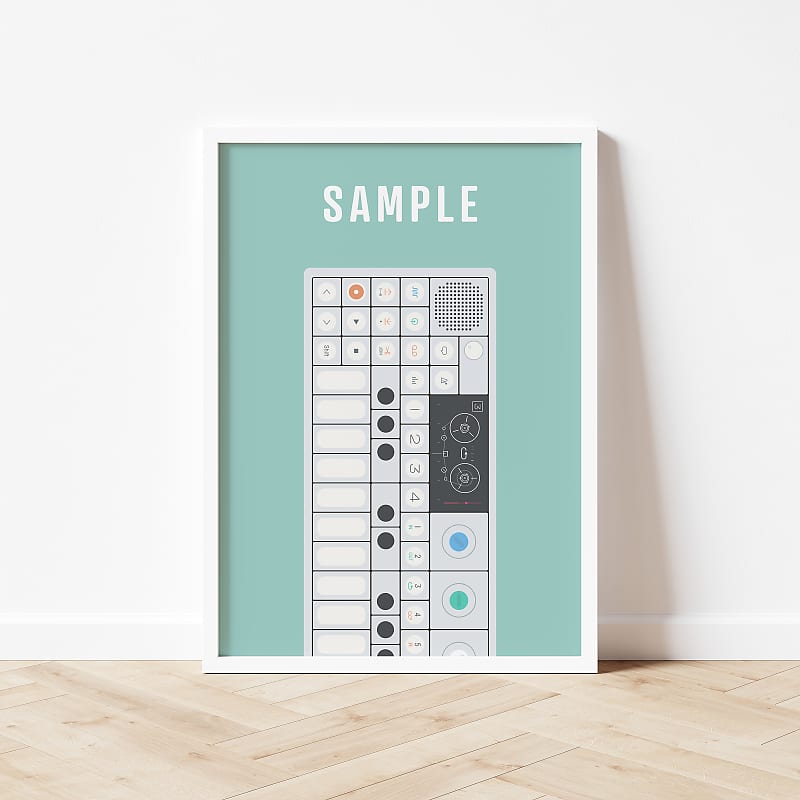Sample Synthesizer Print - OP-1 Synth, Music Producer | Reverb UK