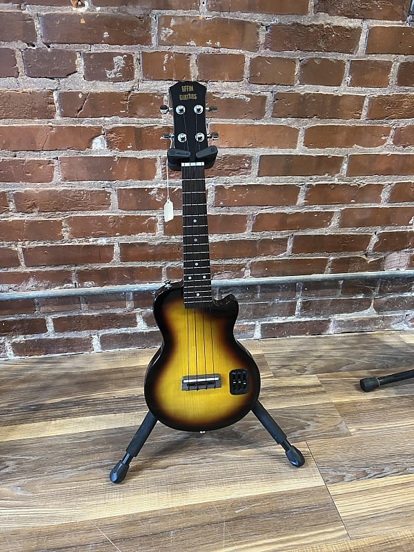 Effin Guitars Solid Body Electric Concert Ukuele with gig bag | Reverb