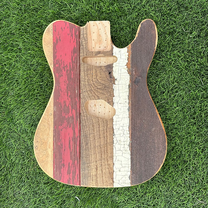 SHC - Telecaster Style Barncaster - Reclaimed Americana - | Reverb