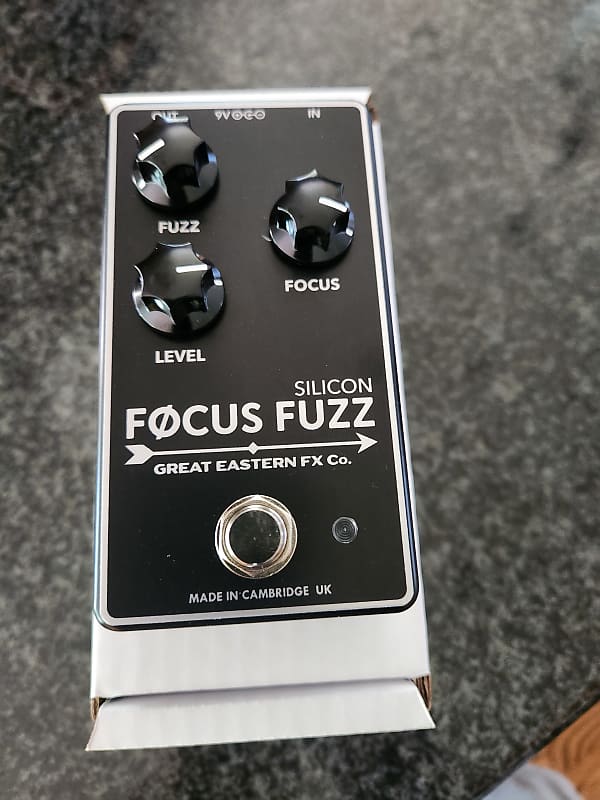 Great Eastern FX focus fuzz silicon - Black | Reverb