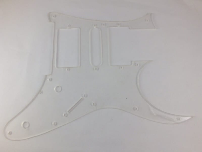 Transparent Clear Scratch Plate Pickguard for Ibanez JEM or | Reverb