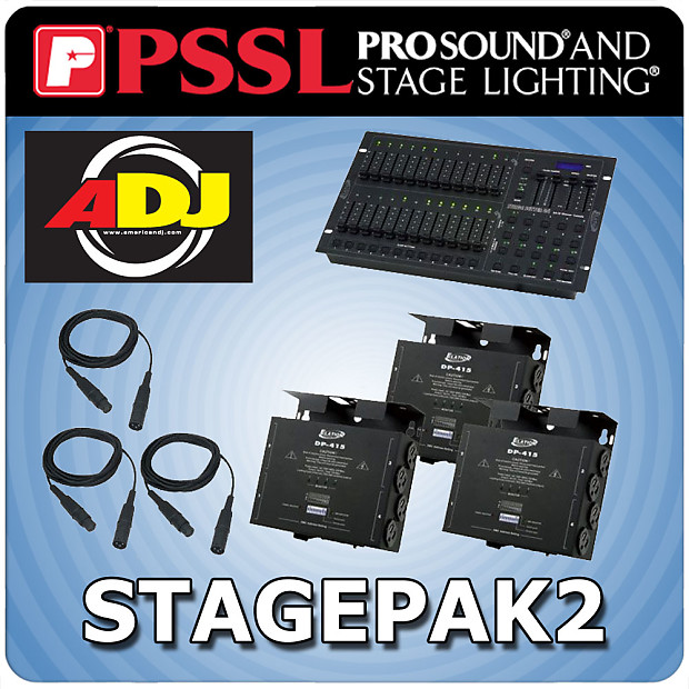 American DJ STAGE-PAK-2 Lighting Control Package | Reverb France