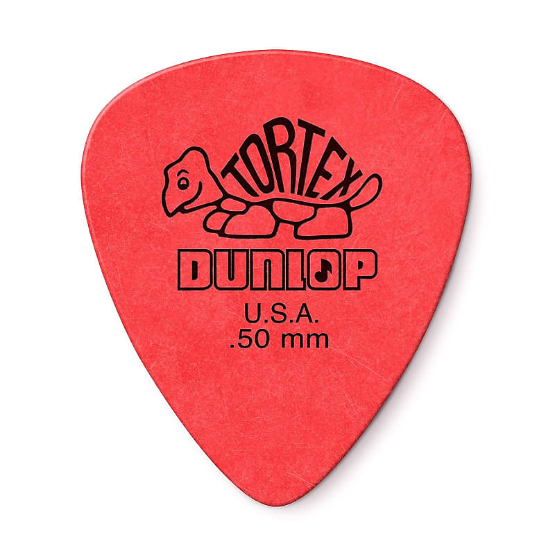 Standard .50Mm Red Guitar Pick 12 Pack | Reverb