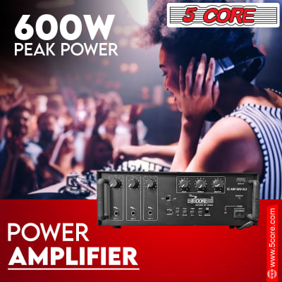 5Core Professional Paging stereo DJ PA power Amplifier system | Reverb