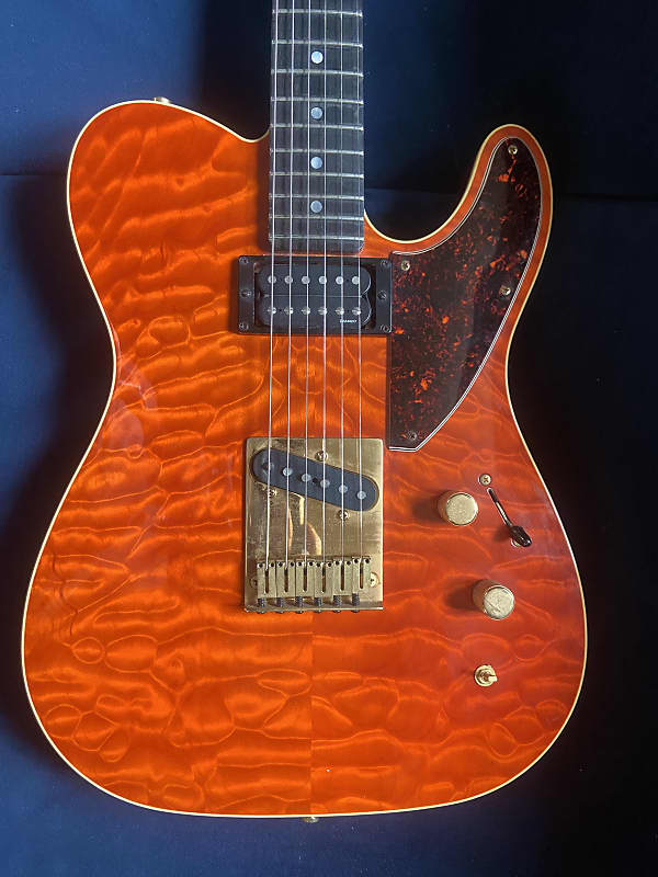 Fender Custom Shop Telecaster, Mahogany, Quilted Maple Top + | Reverb