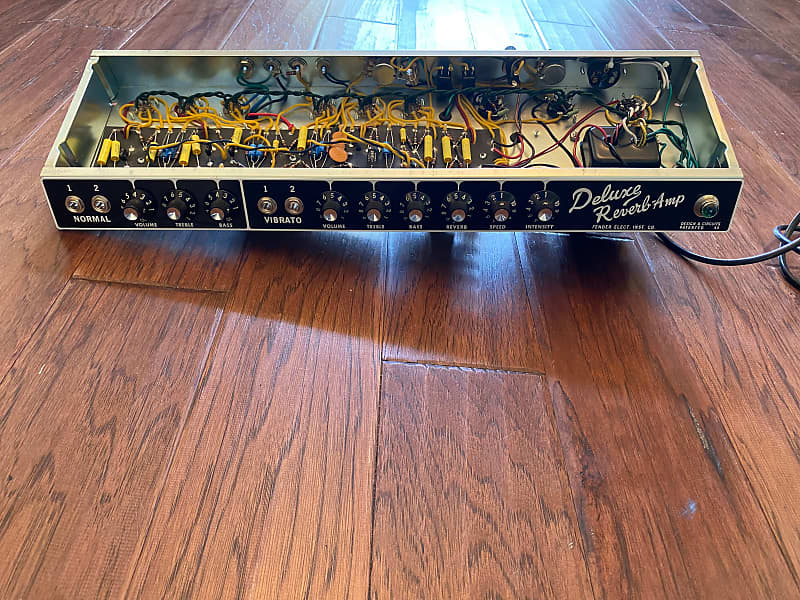Blackface Custom Deluxe Reverb Handwired | Reverb