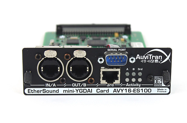 Yamaha AVY16-ES100 AuviTran EtherSound Network I/O Card | Reverb