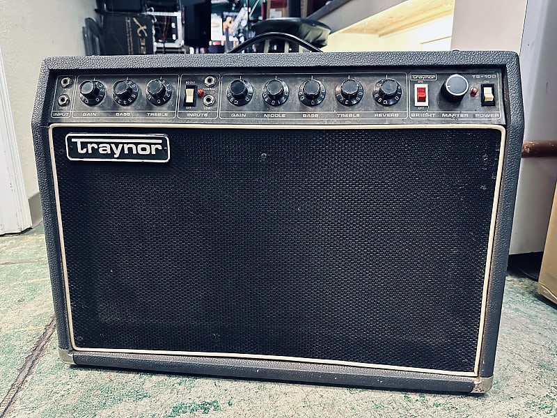 Vintage Traynor TS-100 solid state | Reverb