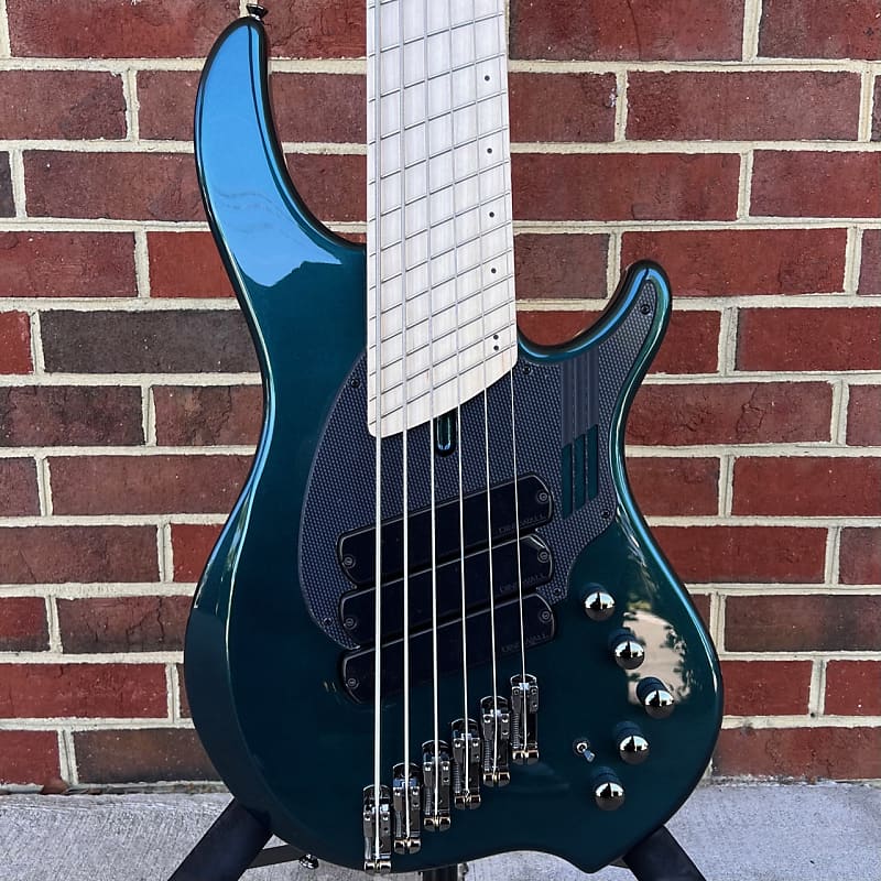 Dingwall NG3 6-String, Gloss Black Forest Green, Maple | Reverb