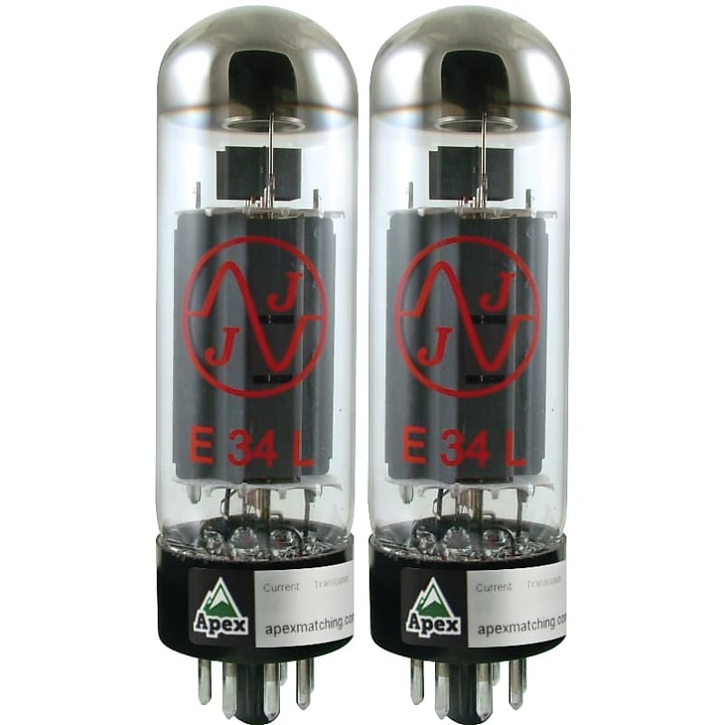 Vacuum Tube - E34L, JJ Electronics, Apex Matched Pair | Reverb